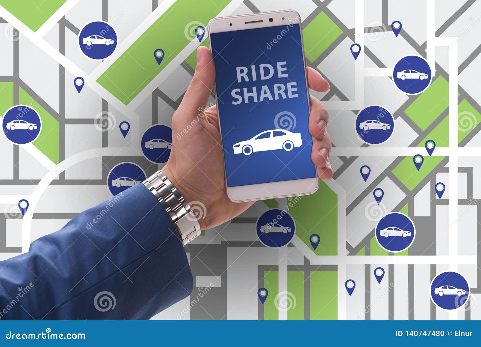 The Concept of Car Ordering Online Stock Photo - Image of customer ...