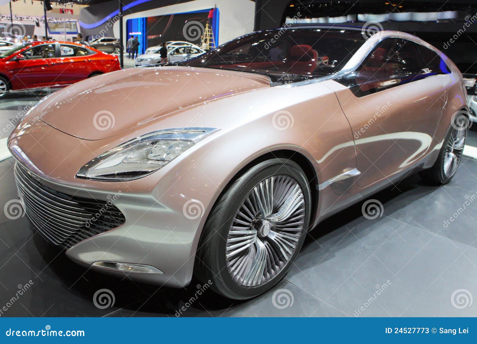 Concept car in show editorial stock photo. Image of luxury - 24527773