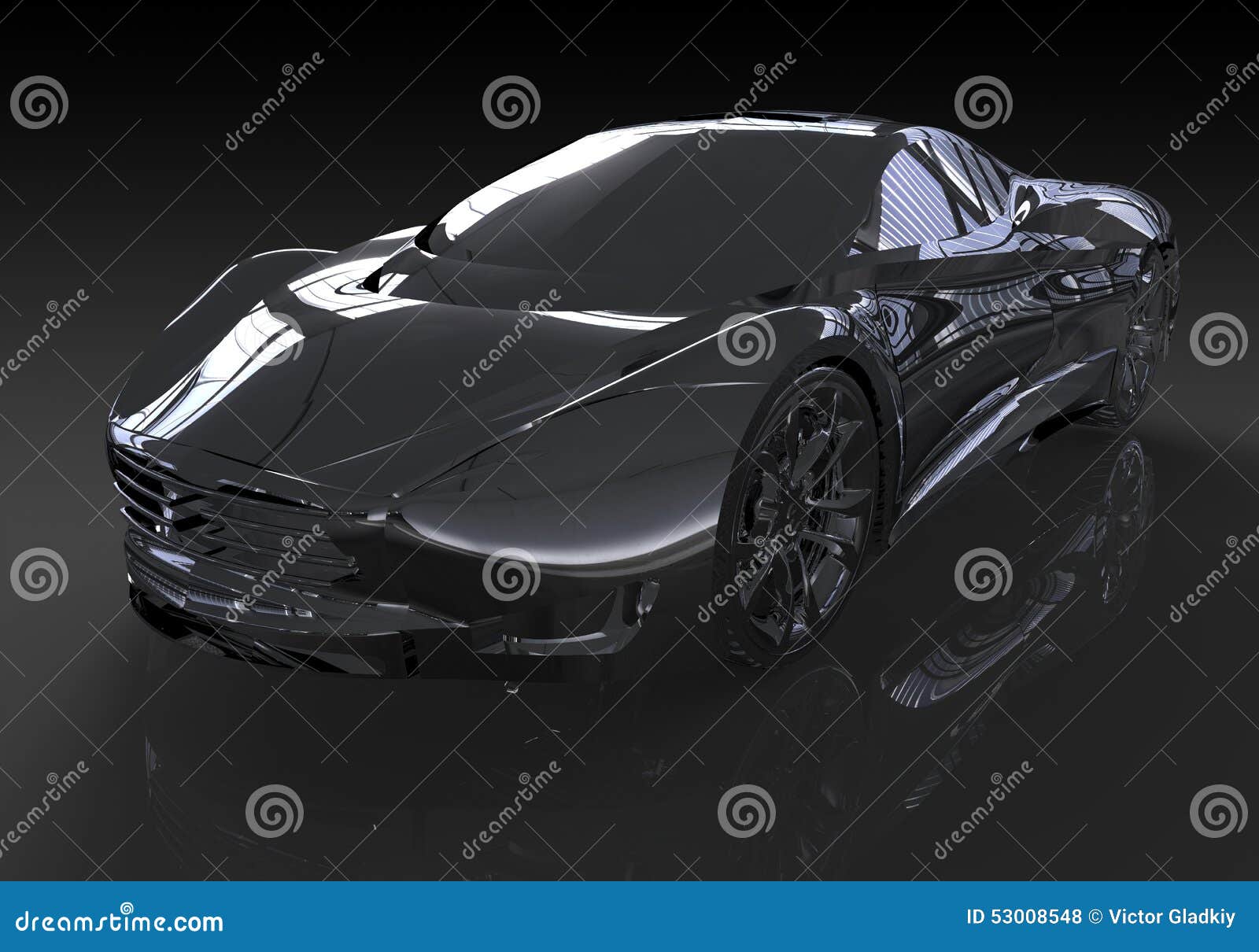 Concept Car stock illustration. Illustration of nonbranded - 53008548