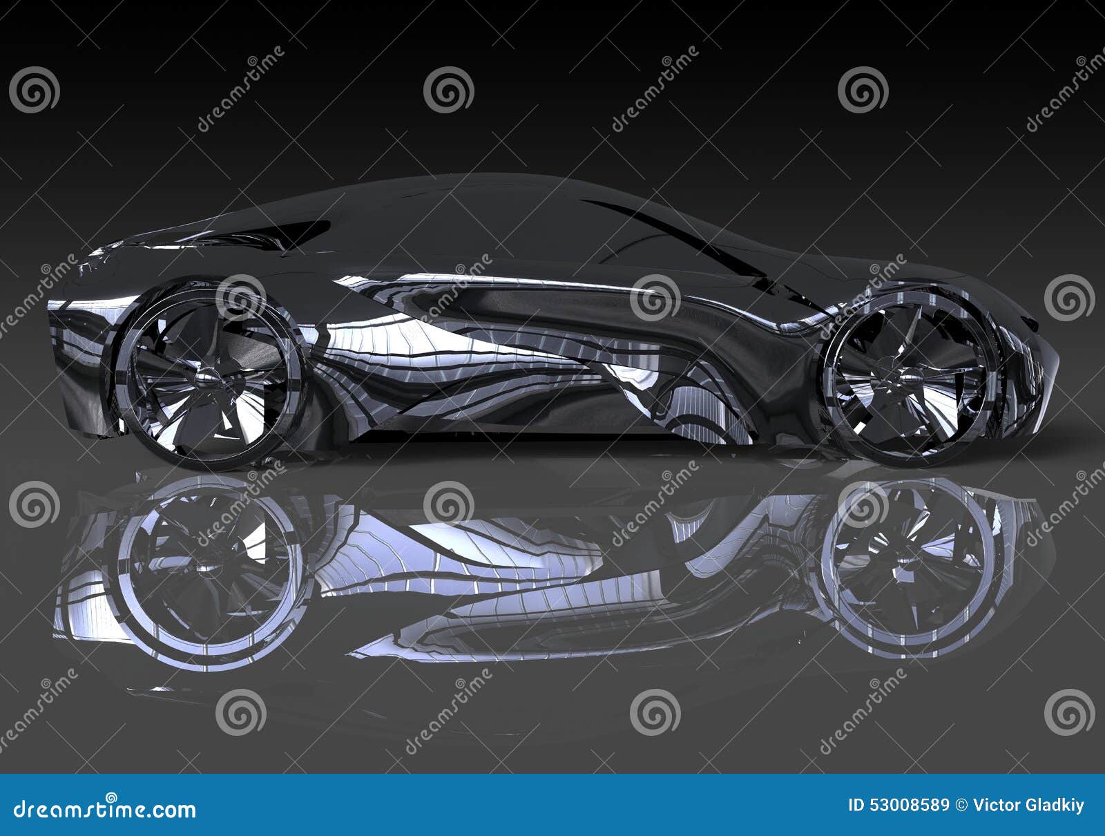 Concept Car stock illustration. Illustration of transport - 53008589