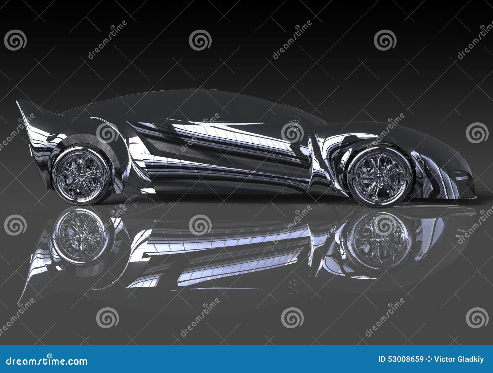 Concept Car stock illustration. Illustration of concept - 53008659
