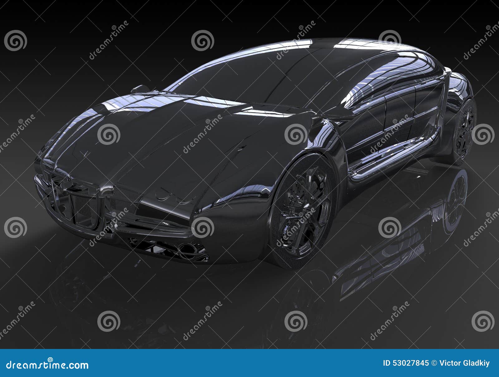 Concept Car stock illustration. Illustration of project - 53027845
