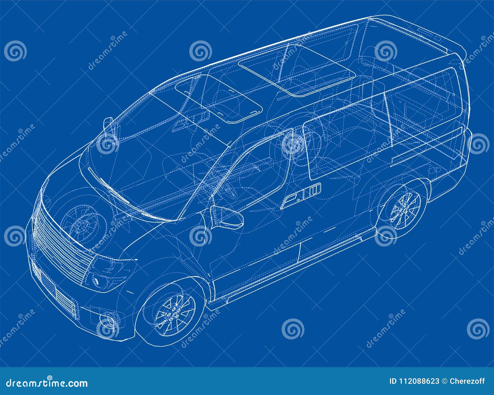 Concept car. Vector stock vector. Illustration of transportation ...