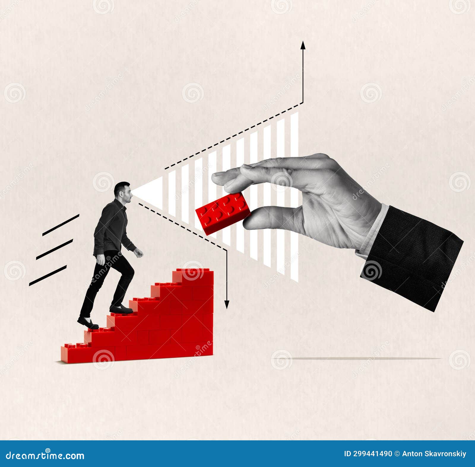 The Concept of Career Advancement and Professional Development. Stock ...