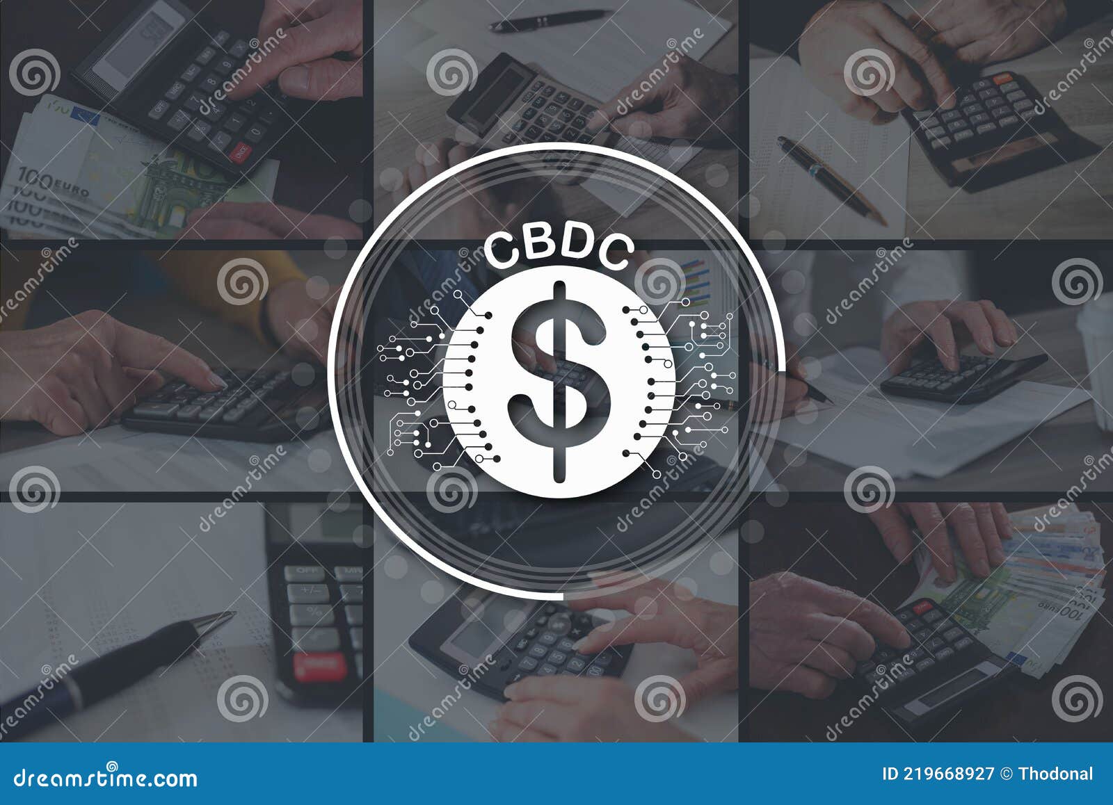 Concept of cbdc stock image. Image of network, digital - 219668927