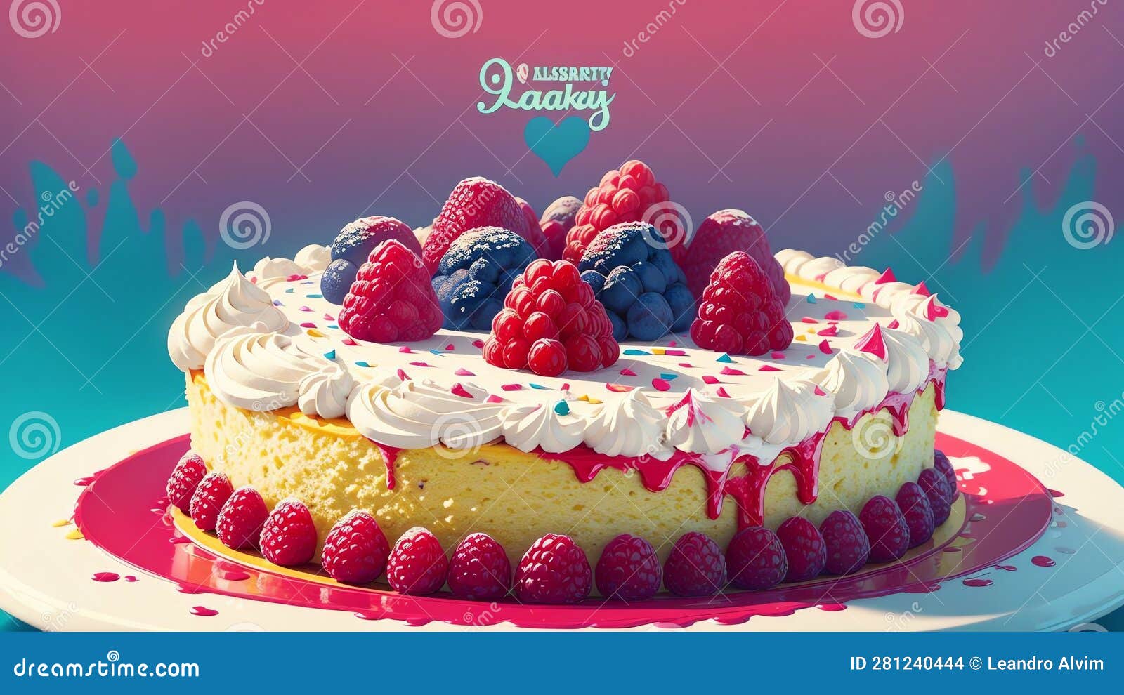 Celebrating National Raspberry Cake Day with a Whimsical Cake Stand ...