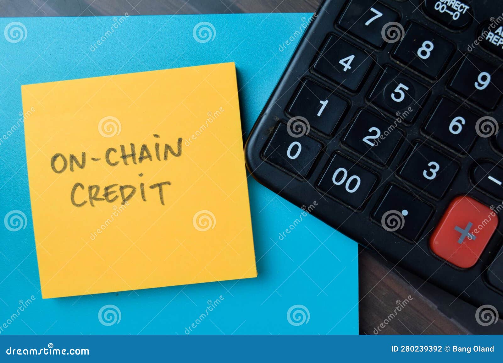 ABM Write On Sticky Notes Isolated On Office Desk Royalty-Free Stock ...