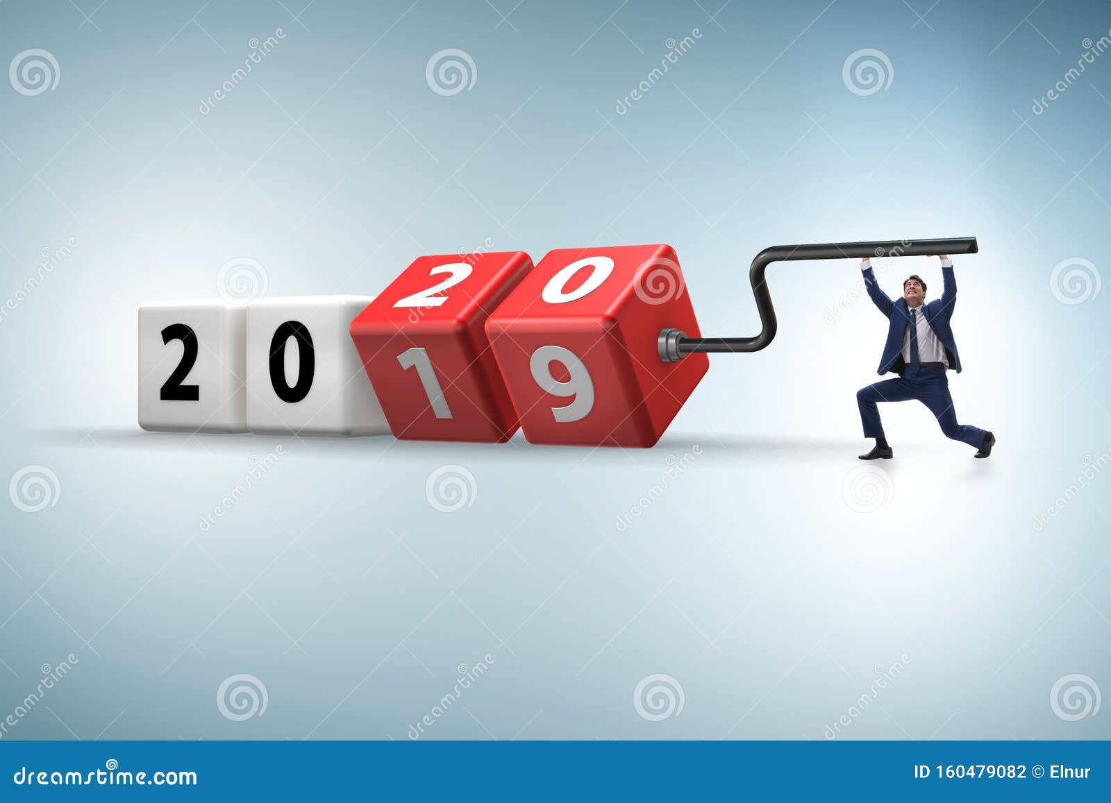 Concept of Changing Year from 2019 To 2020 Stock Photo - Image of ...