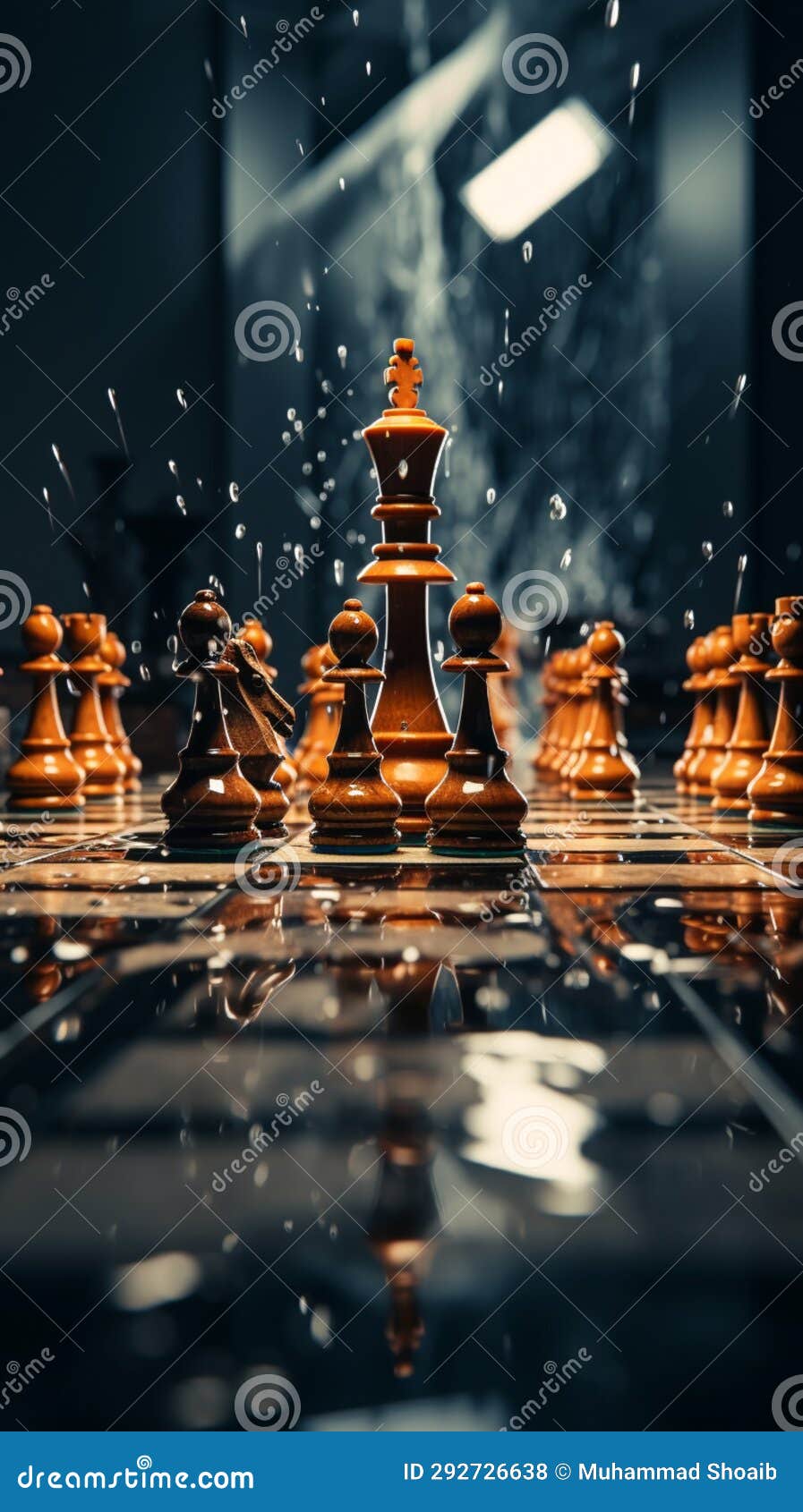 The Concept of a Chess Battle is a Crucible for Innovative Ideas Stock ...
