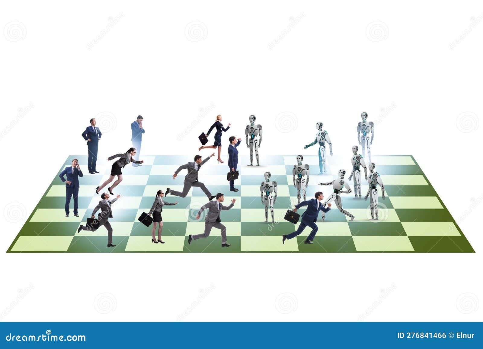Concept of Chess Played by Humans Versus Robots Stock Photo - Image of ... Concept of Chess Played by Humans Versus Robots Stock Photo - Image of ...