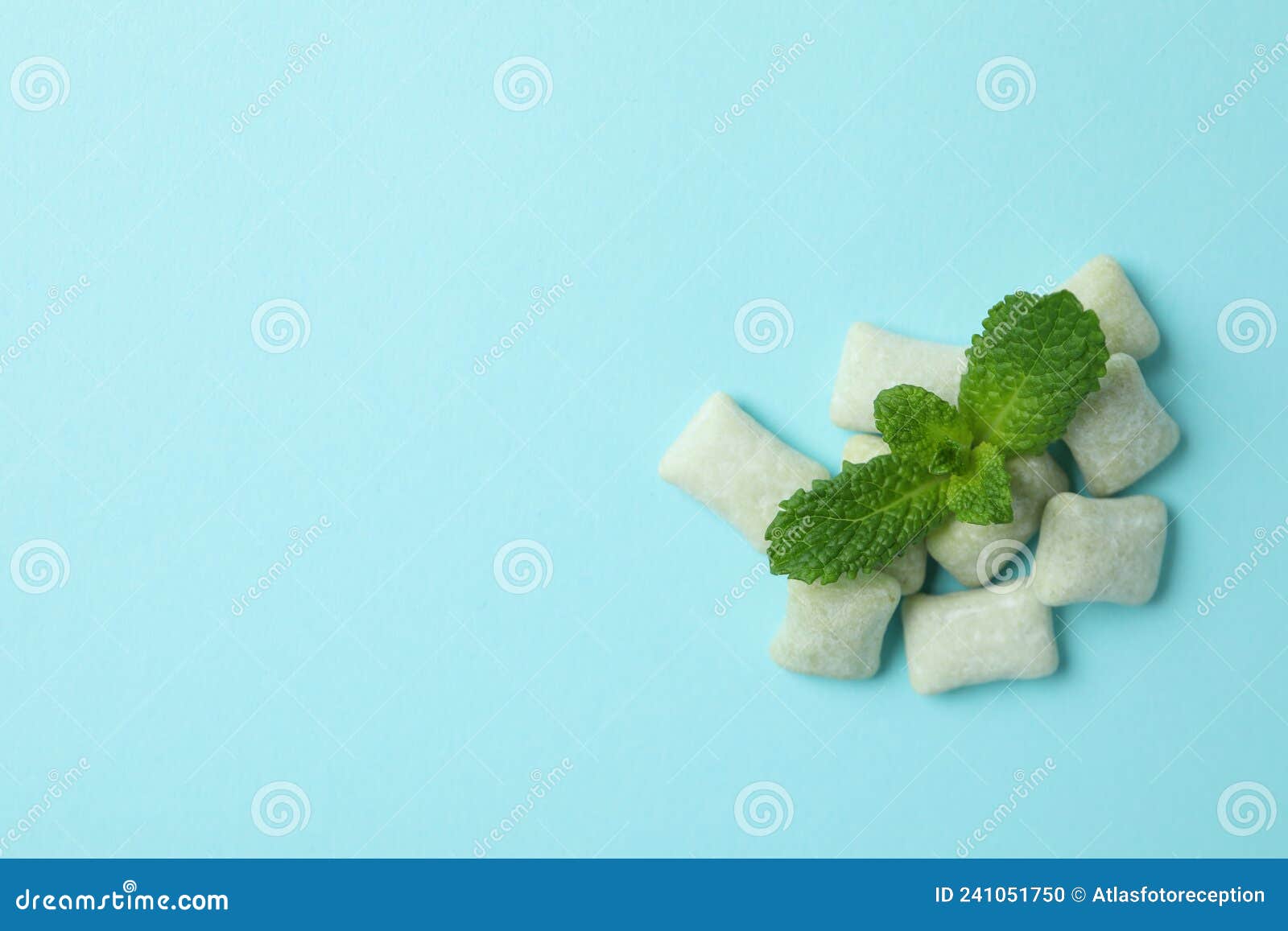 Concept of Chewing or Bubble Gum, Space for Text Stock Photo - Image of ...