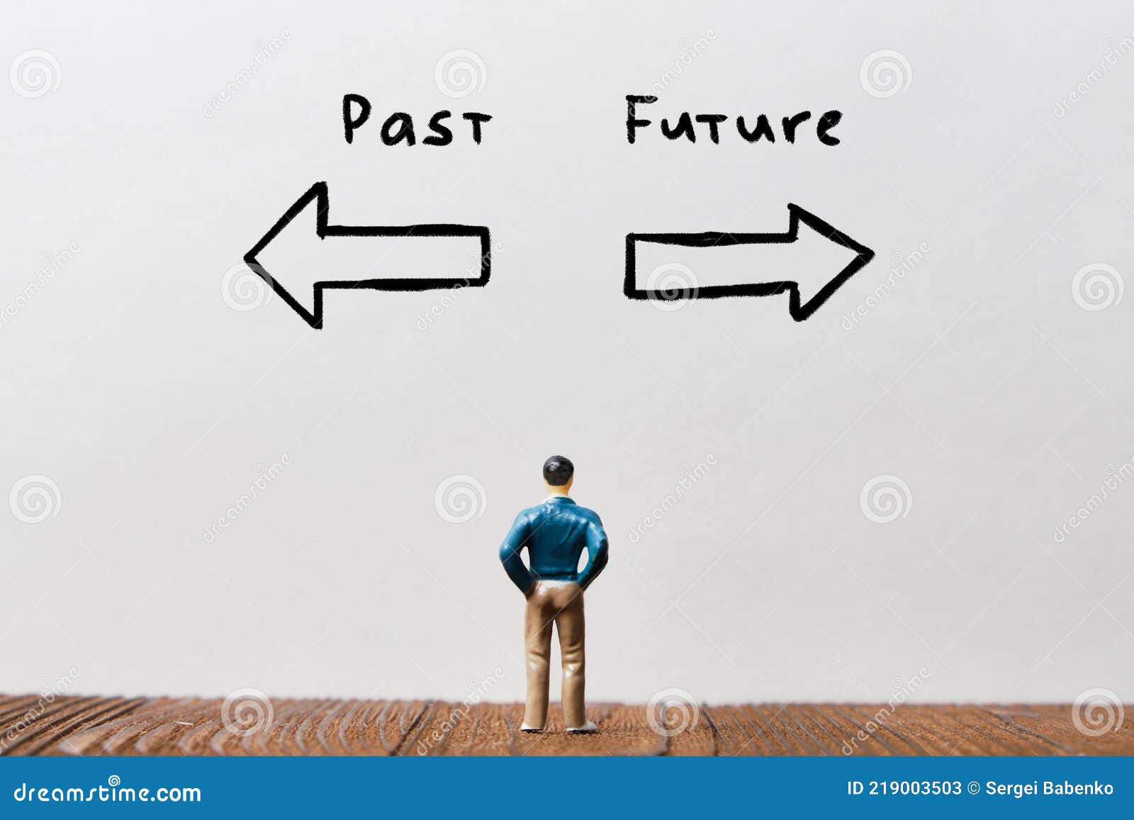 The Concept of Choosing a Path To the Past or To the Future with a ...