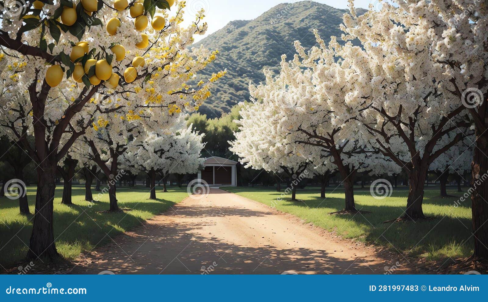 Citrus Symphony a Lemon Tree Ode for National Lemon Juice Day.AI ...