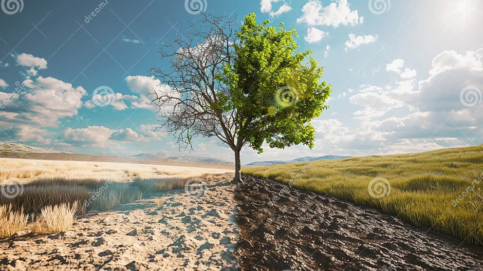 The Concept of Climate Has Changed. Half the Tree is Alive and Dead ...