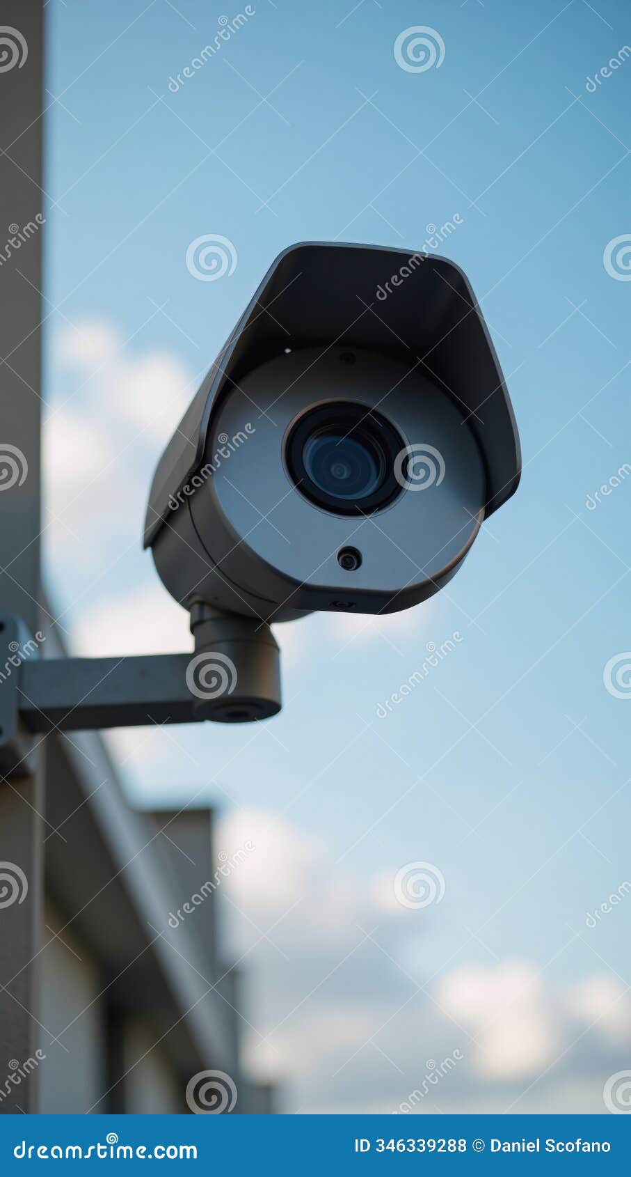 Closeup of Hightech CCTV Camera Emphasizing Its Importance for Improved ...