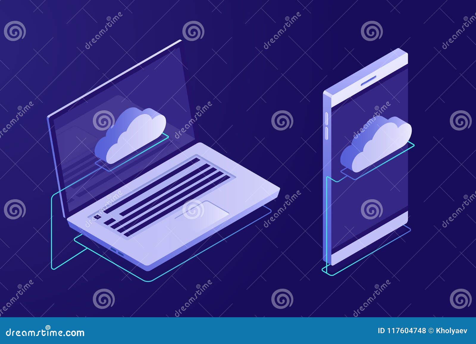 Concept of Cloud Computing. Devices Connected To the Cloud ... Concept of Cloud Computing. Devices Connected To the Cloud ...