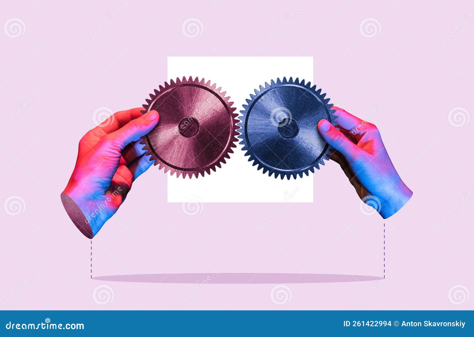 The Concept of Coherence and Coordination. Stock Photo - Image of ...