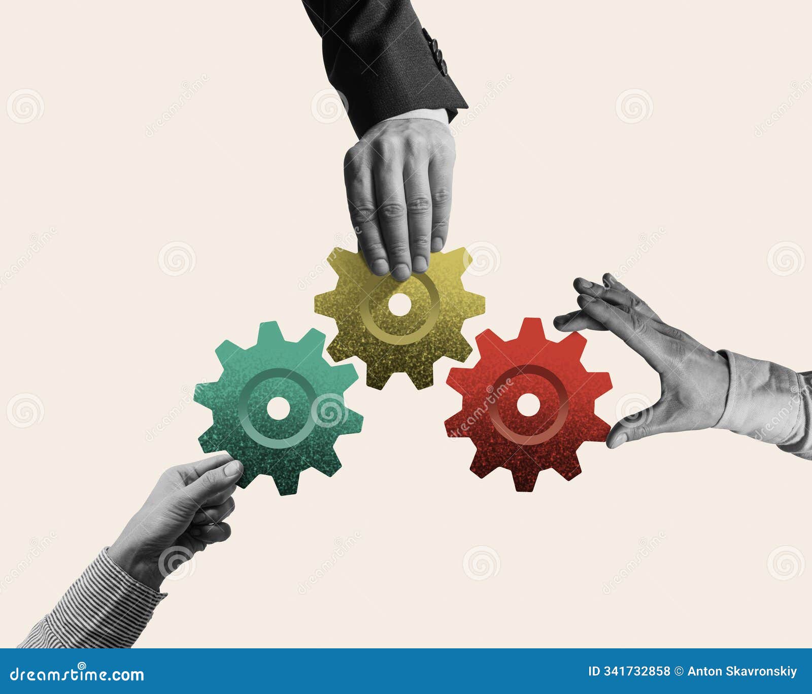 The Concept Of Coherence And Coordination. Stock Photo | CartoonDealer ...