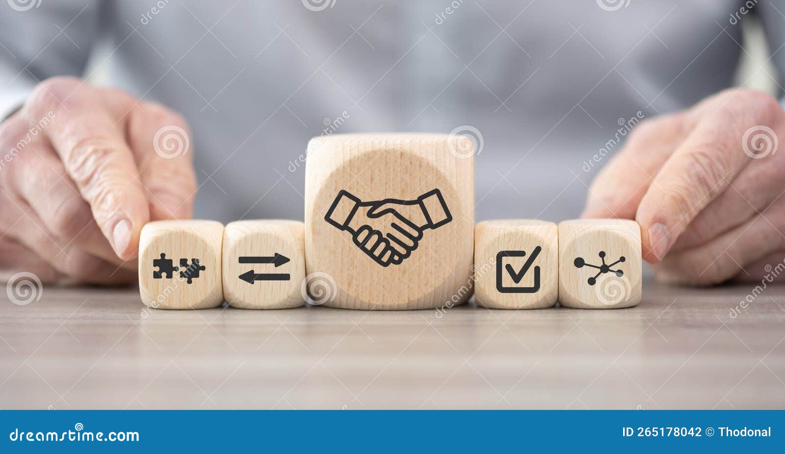 Concept of collaboration stock photo. Image of shake - 265178042