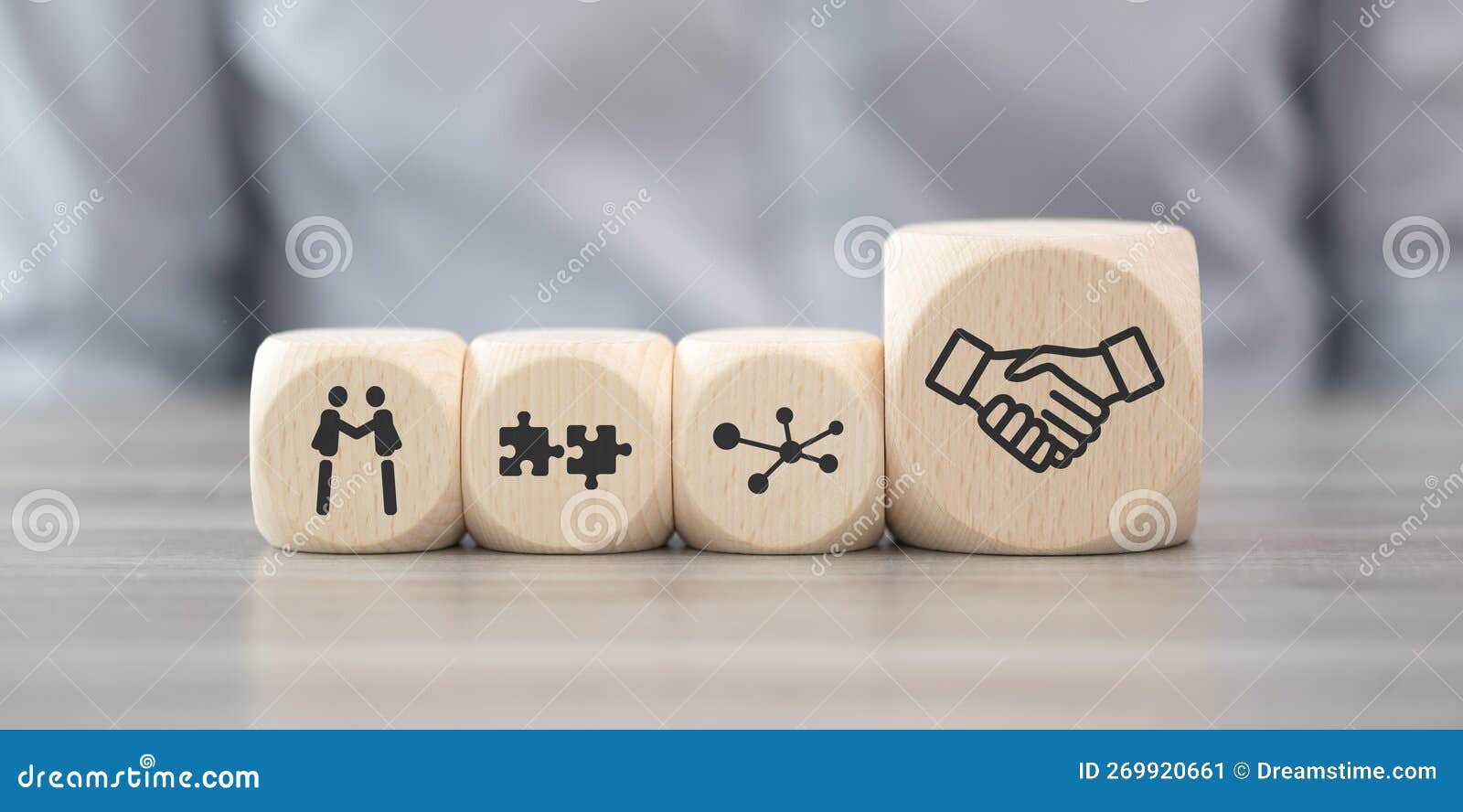Concept of collaboration stock image. Image of work - 269920661