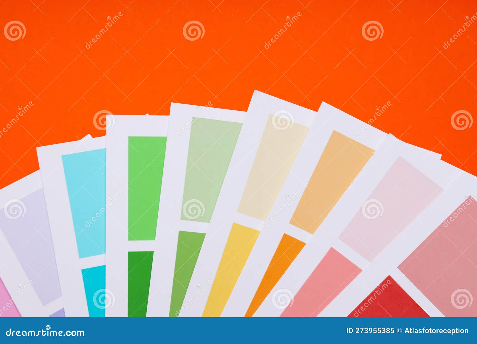 Concept of Colors for Design, Color Palettes, Top View Stock Image ...