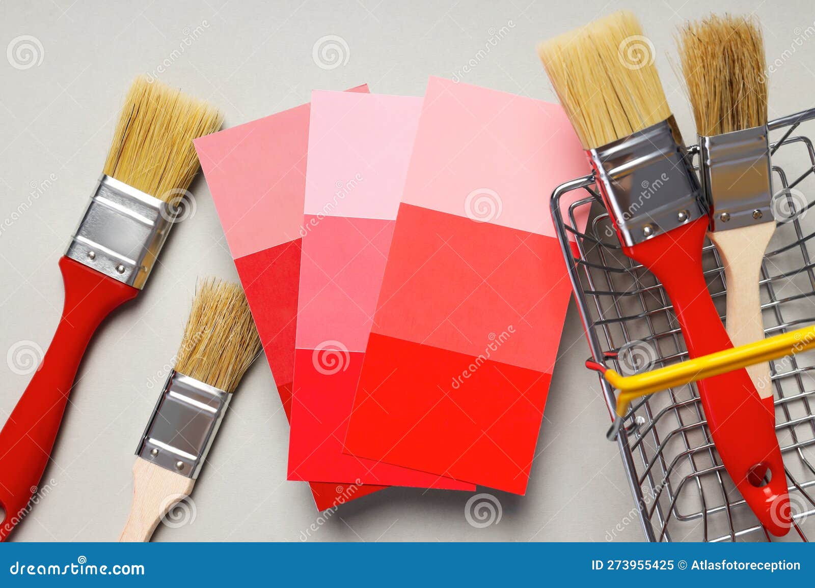 Concept of Colors for Design, Color Palettes, Top View Stock Image ...
