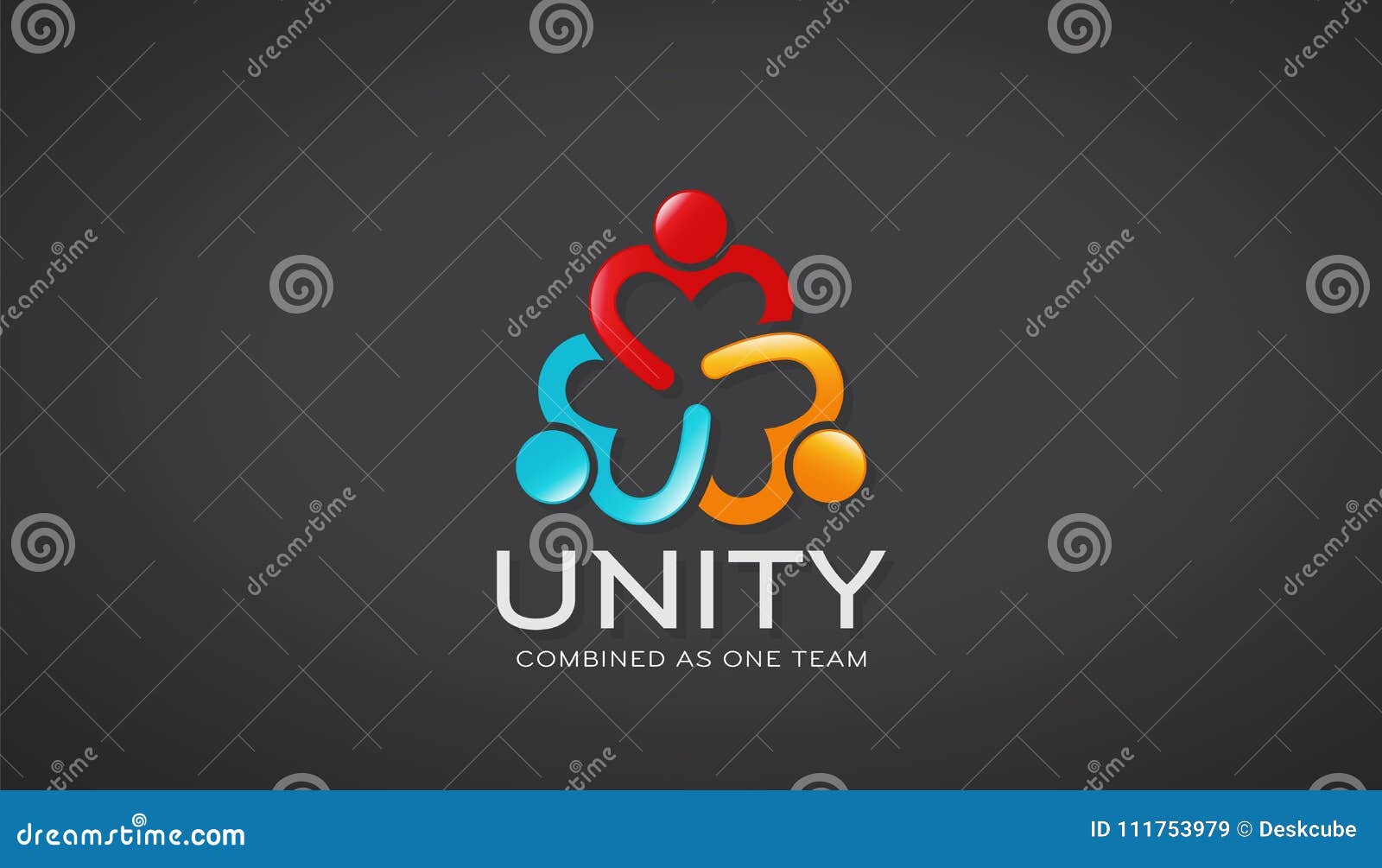 Unity People Vector Illustration Graphic Stock Vector - Illustration of ...
