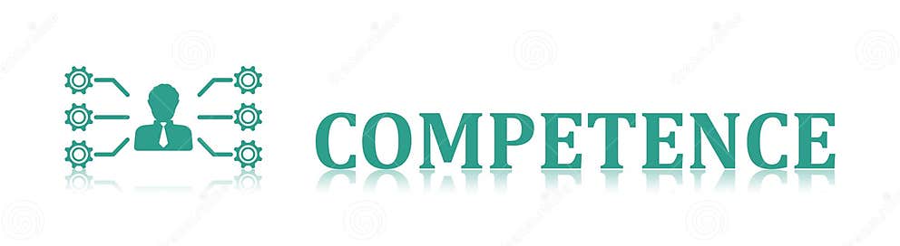 Concept of competence stock illustration. Illustration of symbol ...