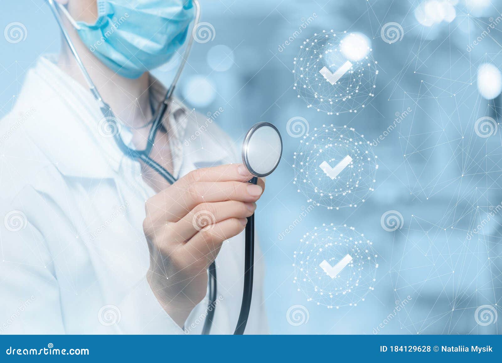 Concept of Completing the Tasks Assigned To Medical Workers Stock Photo ...