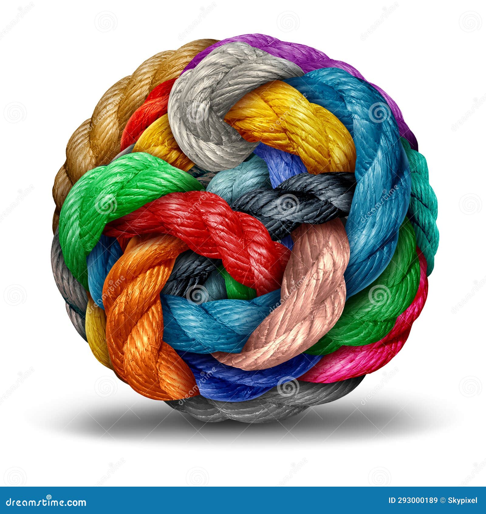 Concept of Complexity stock image. Image of united, joined - 293000189