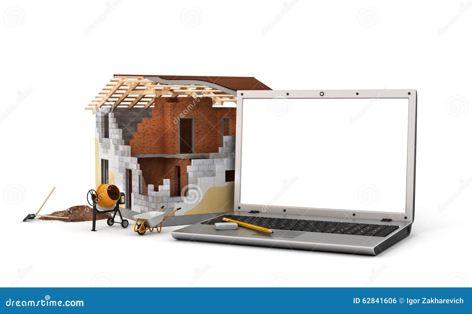 Concept of Computer Design. Stock Photo - Image of office, designer ...