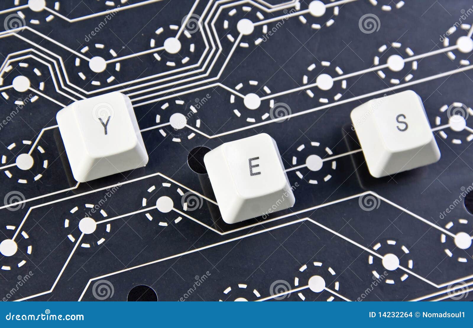 Concept of Computer Keyboard Stock Photo - Image of industry, hardware ...