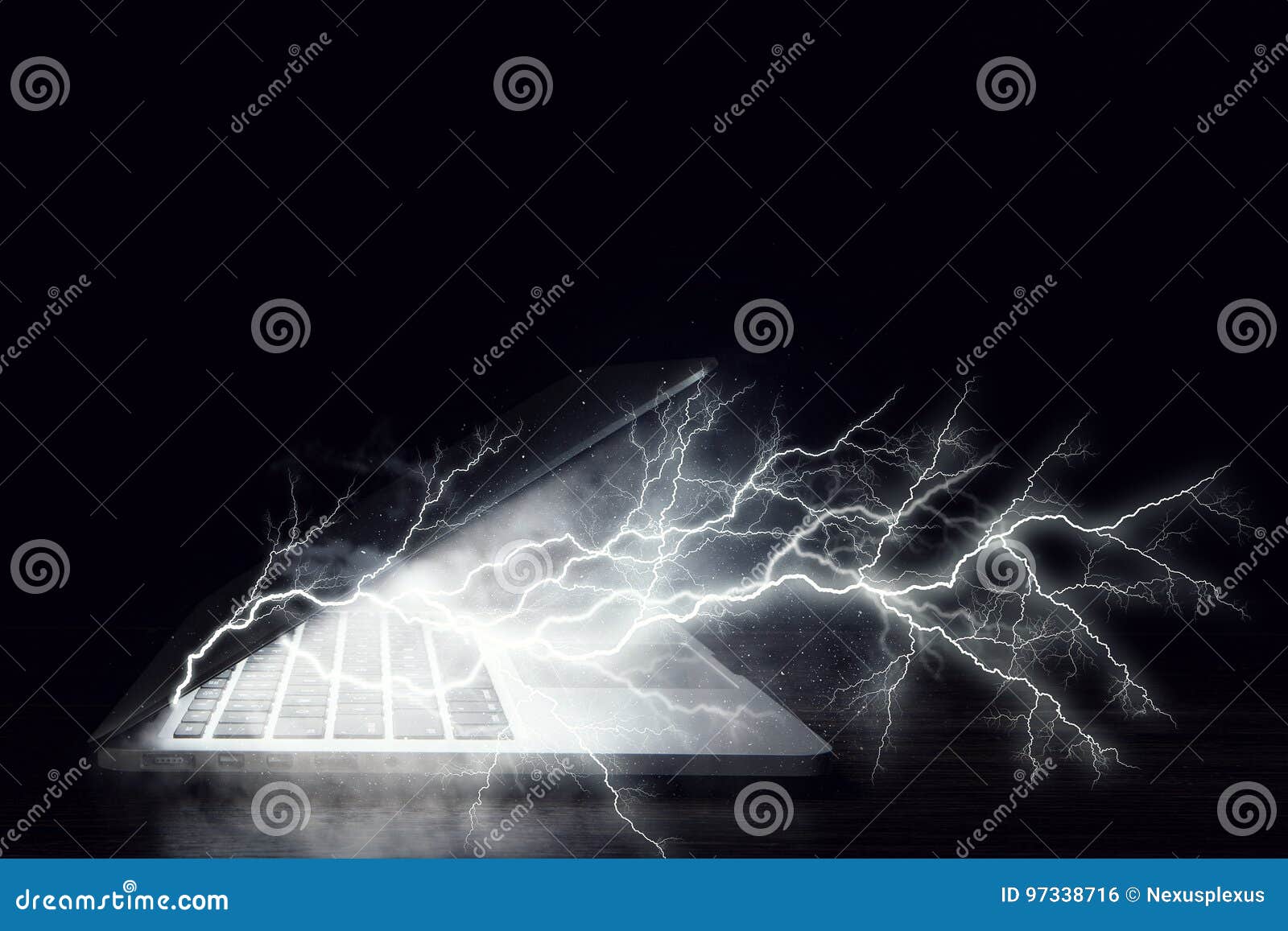 Concept of Computer Problem Stock Illustration - Illustration of screen ...