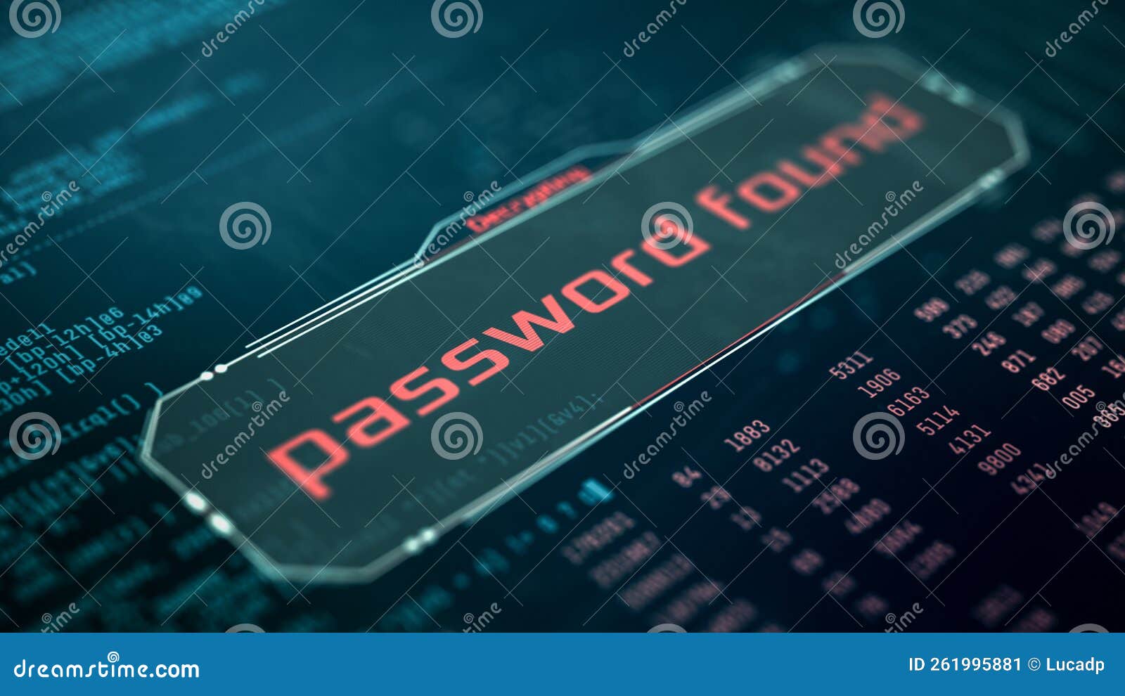 Concept of Computer Security Stock Illustration - Illustration of cyber ...