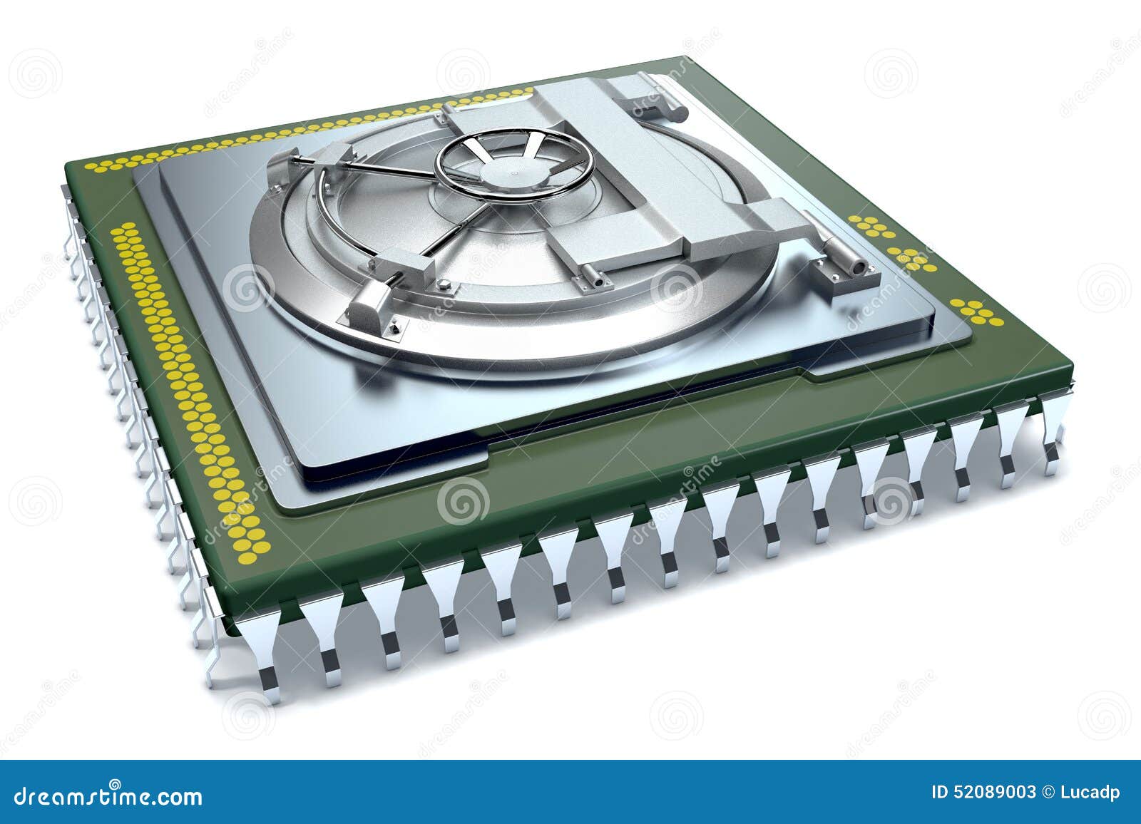 Concept of Computer Security Stock Illustration - Illustration of ...