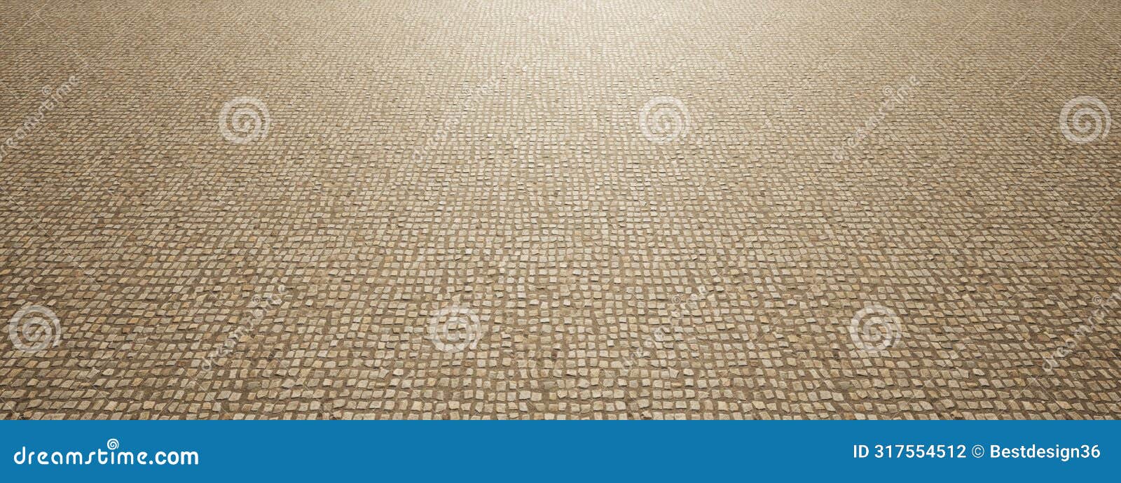 Conceptual Solid Beige Background of Cobblestone Texture Floor As a ...