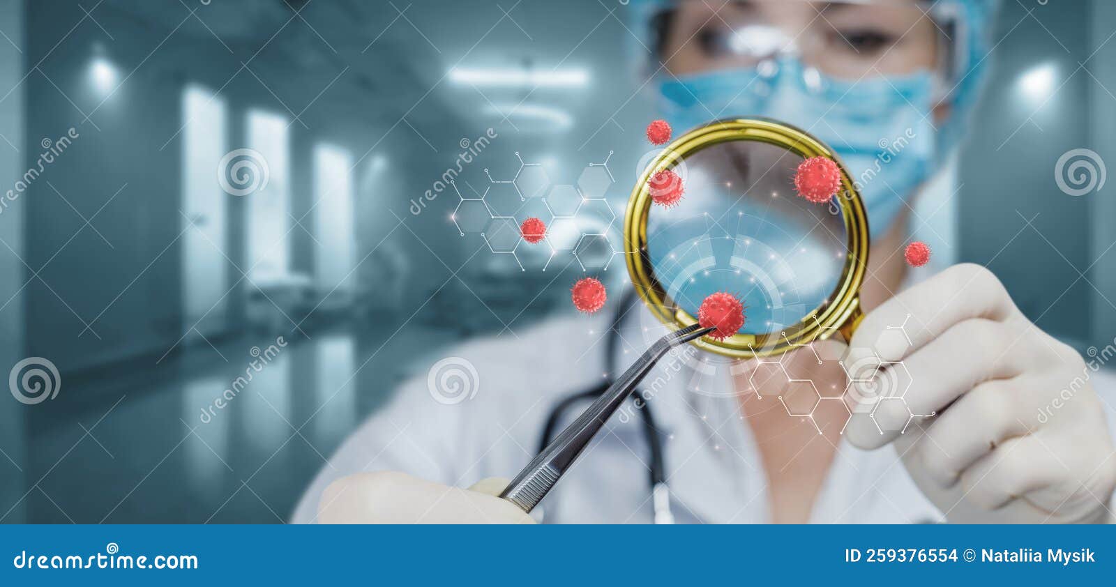 Concept of Conducting a Study of the Virus in the Laboratory Stock ...
