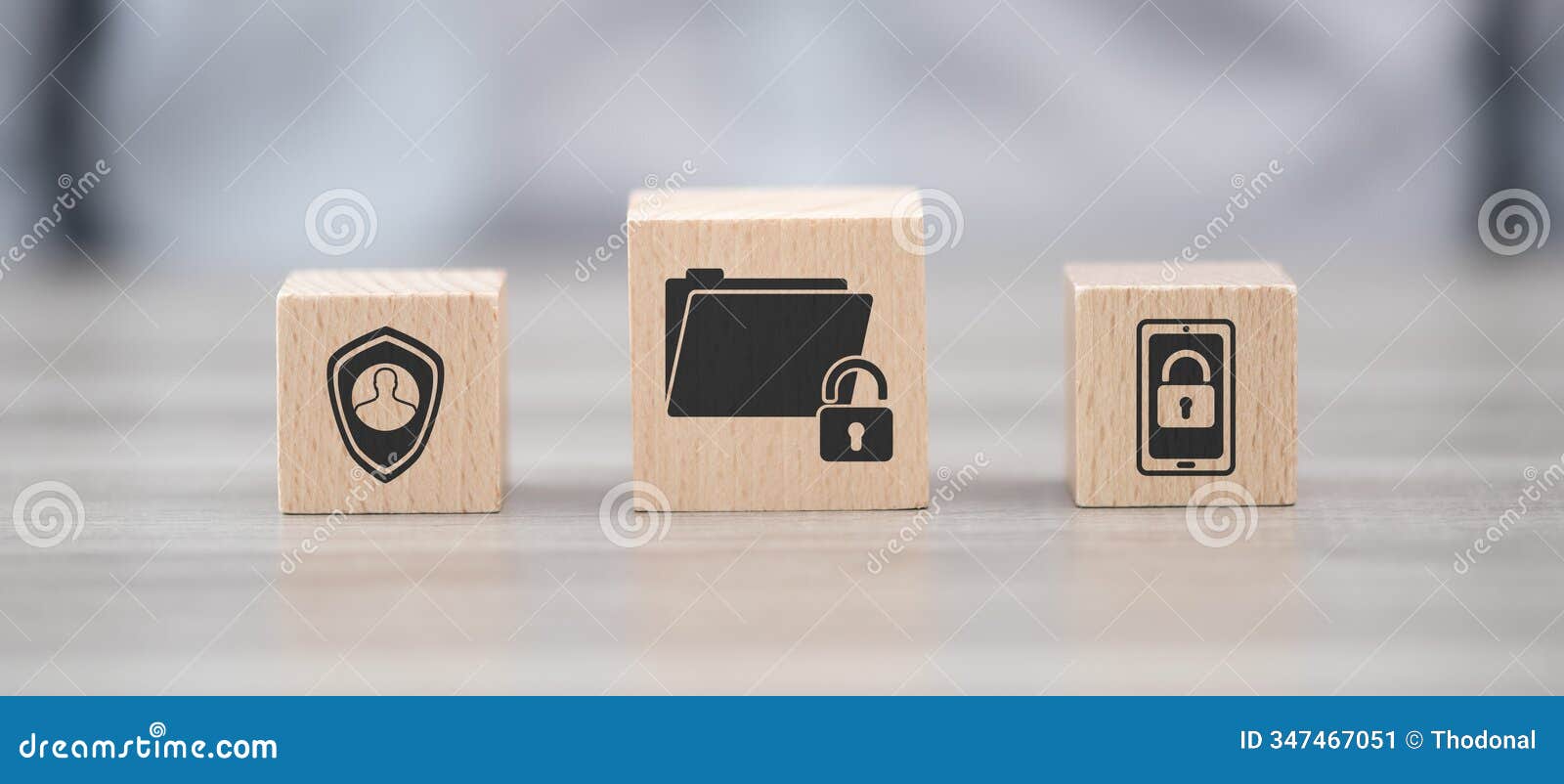 Concept of Confidential Data Stock Image - Image of safety, database ...