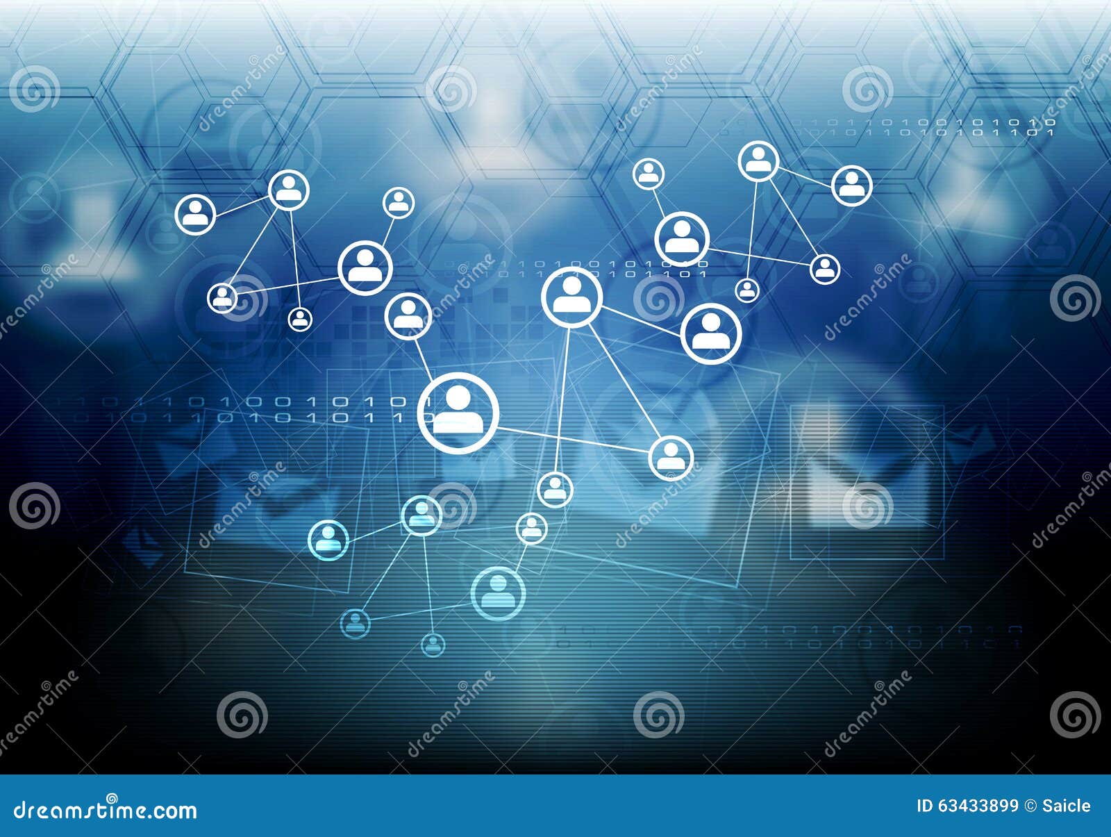 Concept Connect Team Background Stock Vector - Illustration of ...