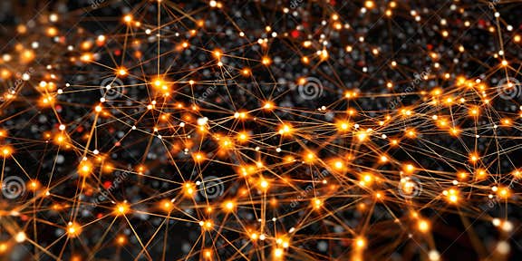 The Concept of Connectivity and Networking Digital Background Stock ...