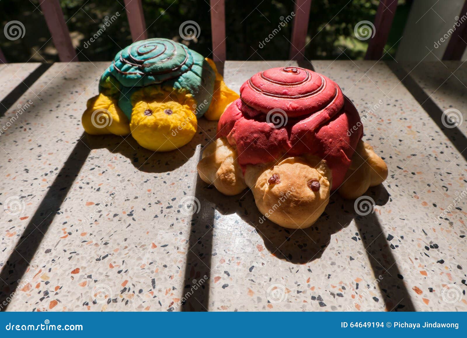 Concept of Conserve, Artificial Turtles in Shadow Cage Stock Photo ...