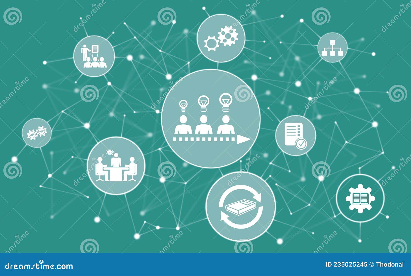 Concept of Continuing Education Stock Illustration - Illustration of ...