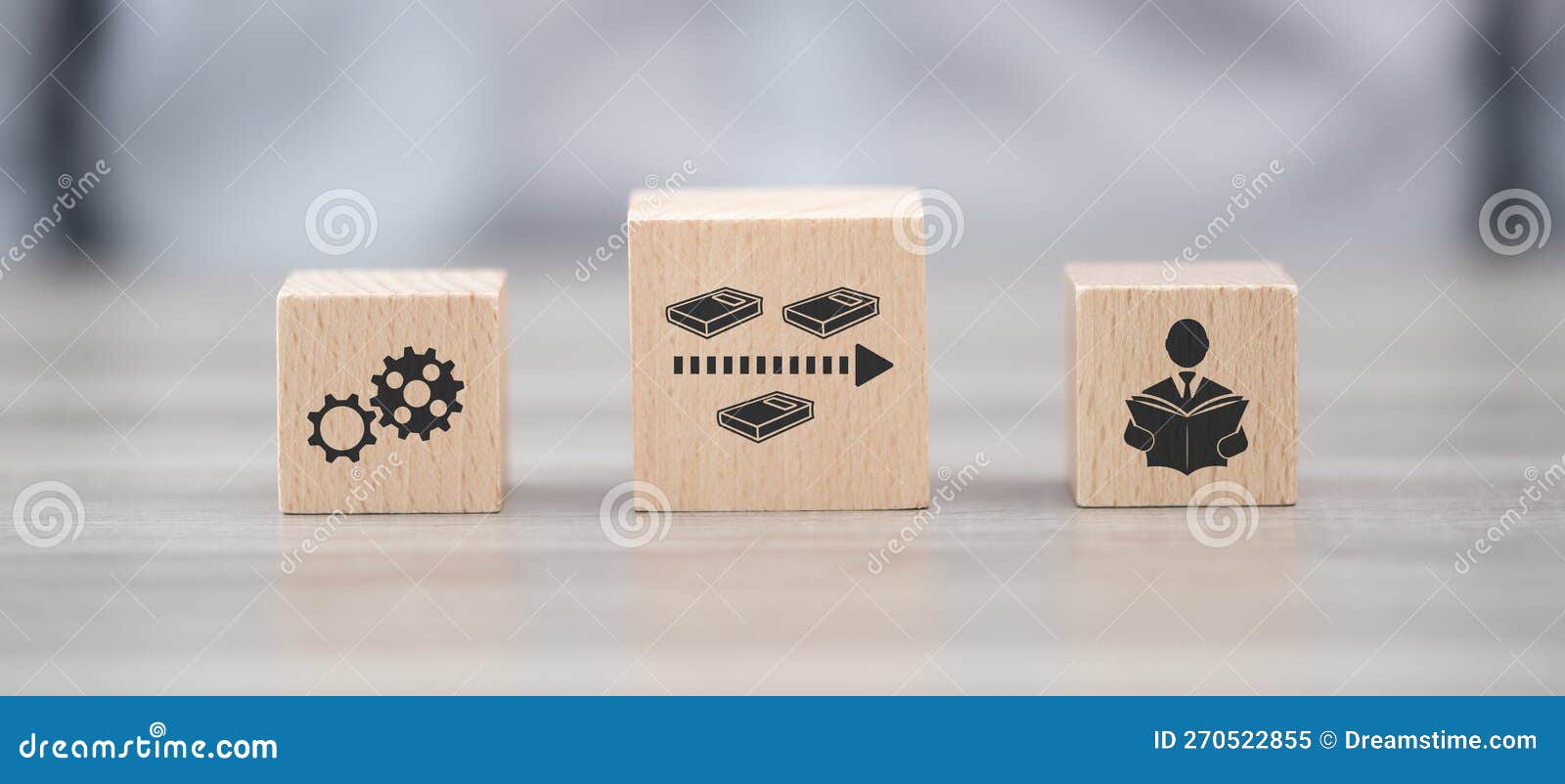Concept of Continuing Education Stock Image - Image of block, study ...