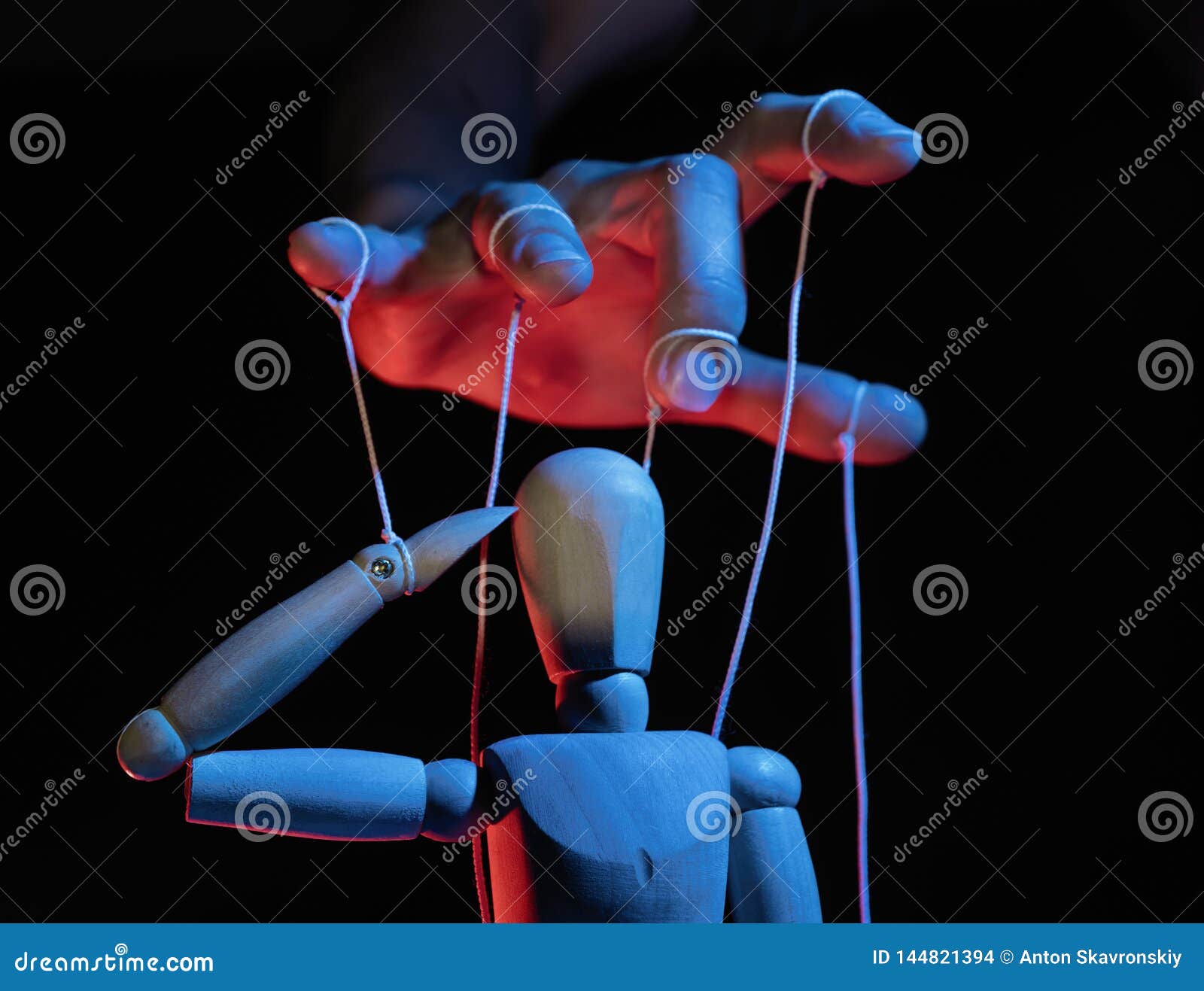 Concept of control. stock photo. Image of dictate, human - 144821394