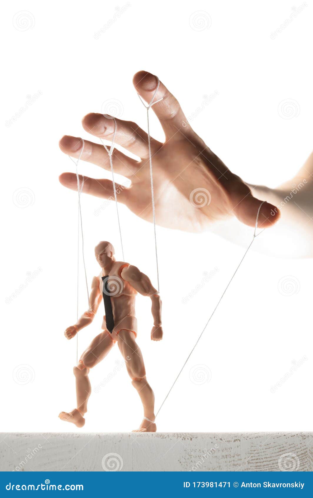 Concept of control. stock image. Image of hand, mental - 173981471