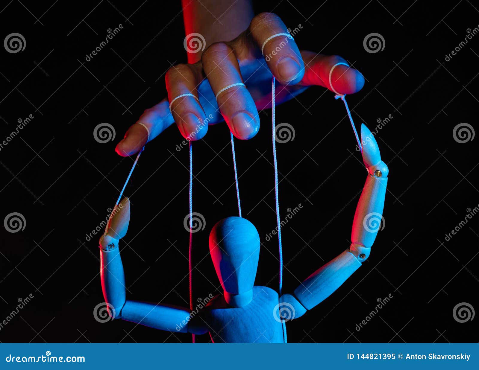 Concept of control. stock image. Image of media, obedience - 144821395