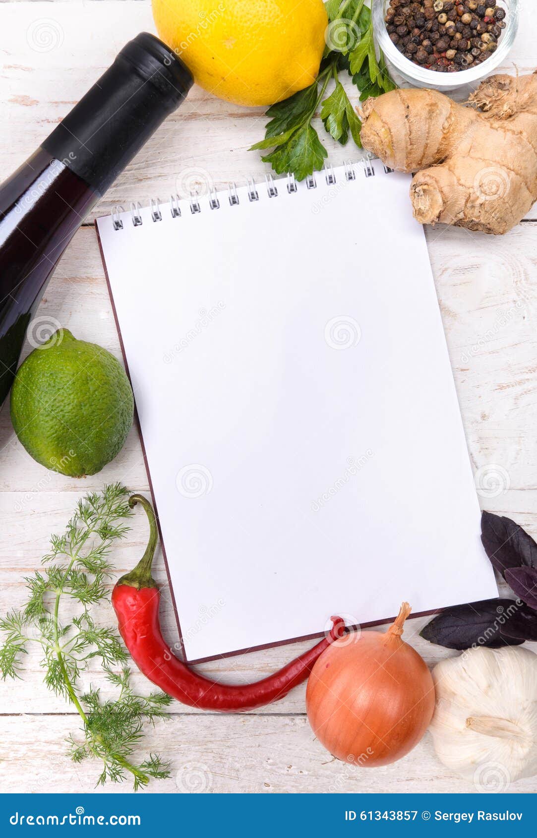 The Concept of Cooking. Background. Stock Image - Image of ginger ...