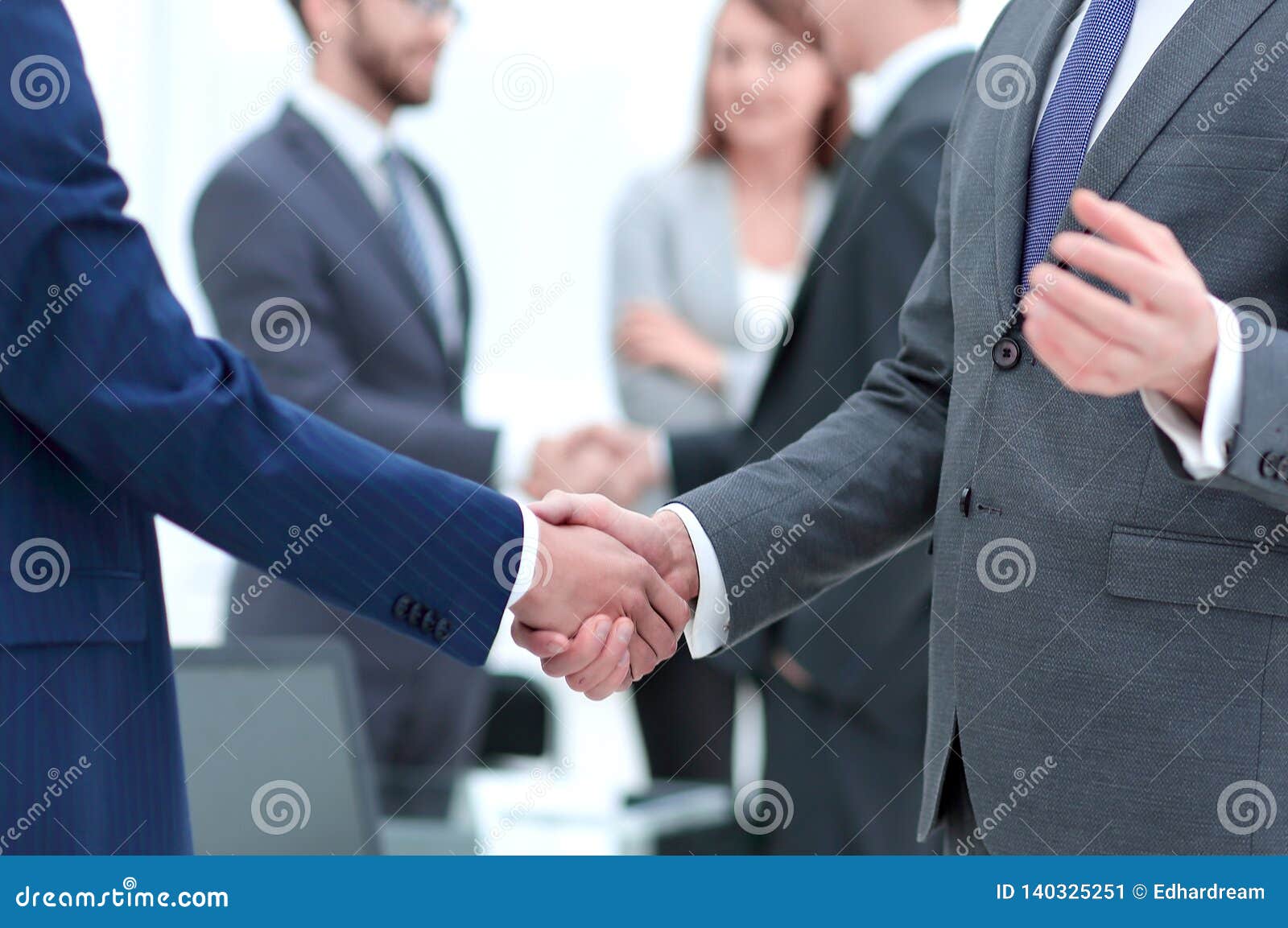Concept of Cooperation.handshake of Business Partners Stock Image ...
