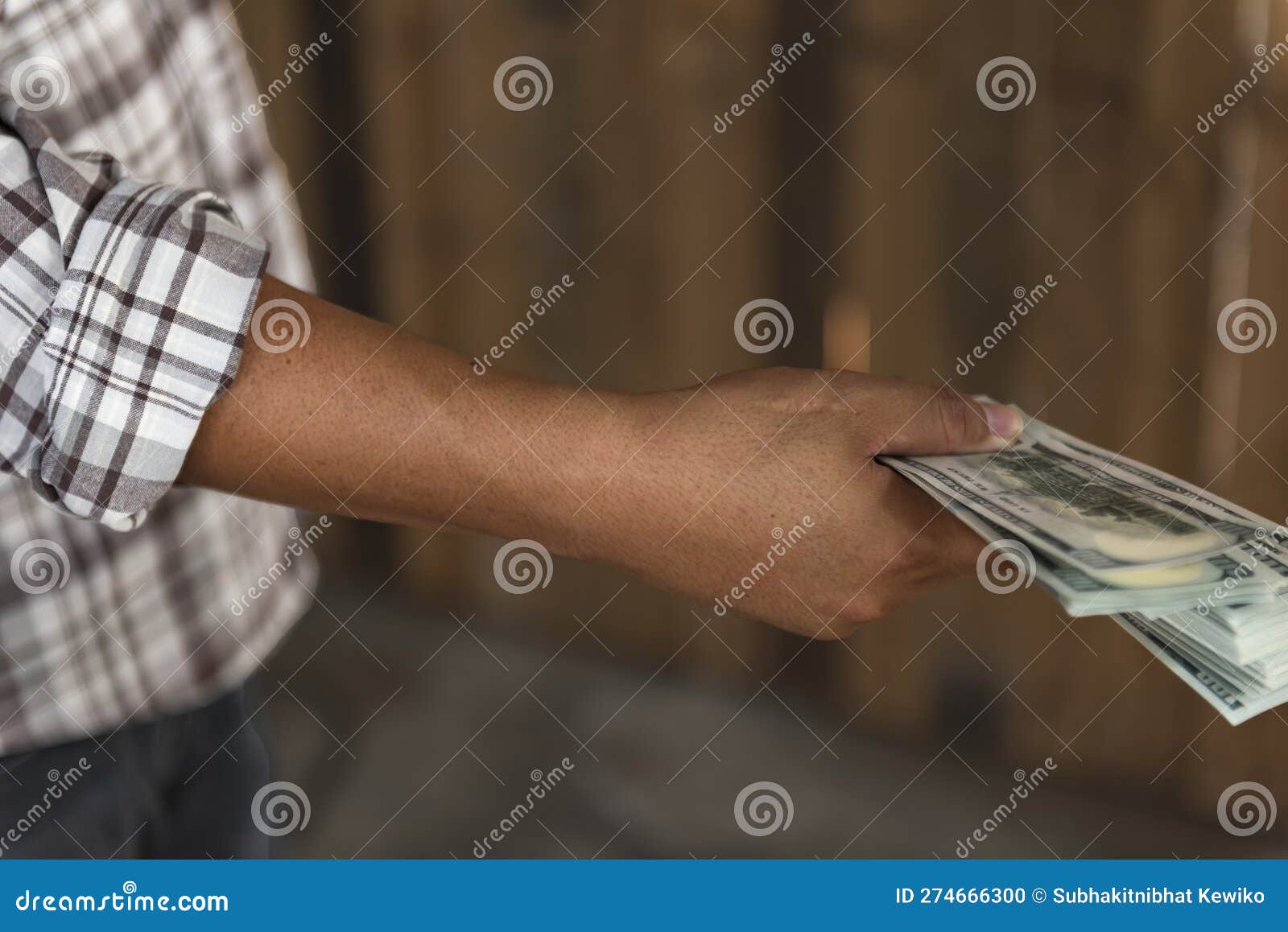Concept - Corruption Bribes Money in Hand Stock Photo - Image of deal ...