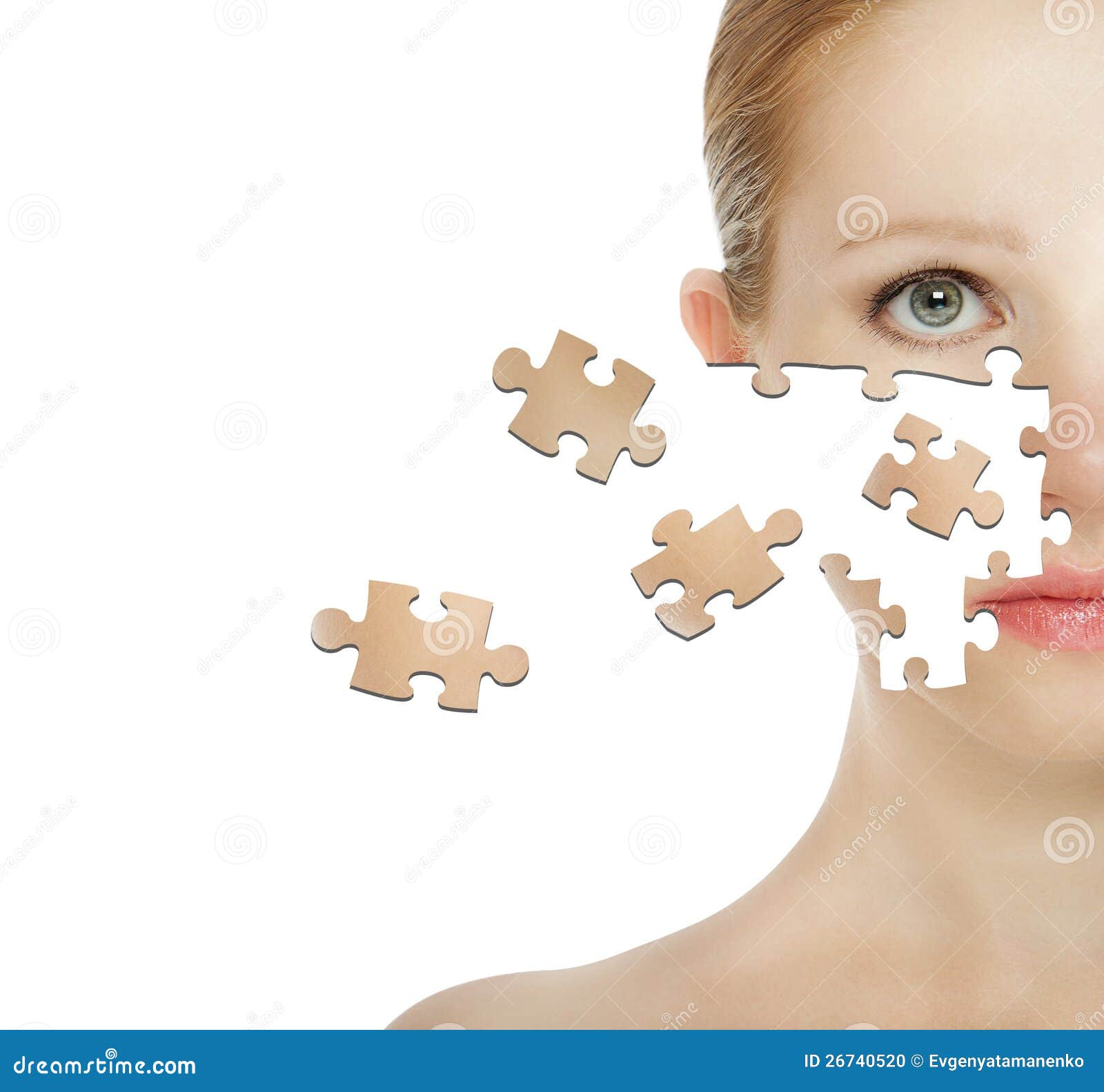 Concept of Cosmetic Effects, Stock Photo - Image of complexion, natural ...